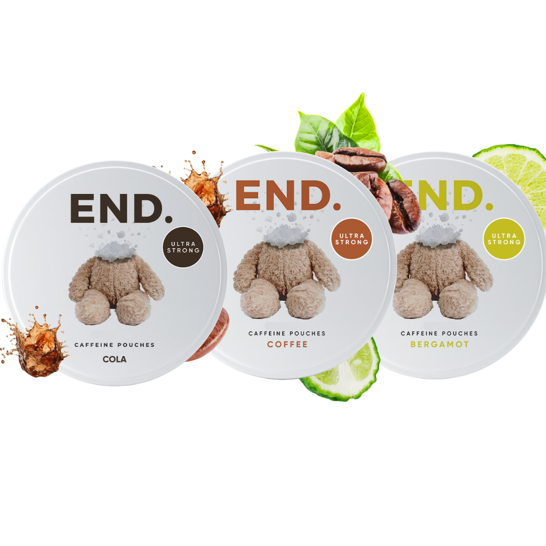 END. | BOLD PACK | COLA | COFFEE | BERGAMONT | 75mg – Snus Australia